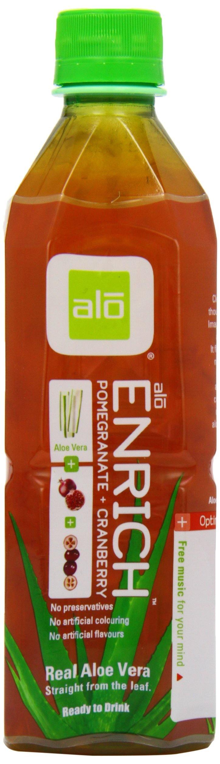 Alo Original Enrich Aloe Vera Juice Drink, Pomegranate And Cranberry ...