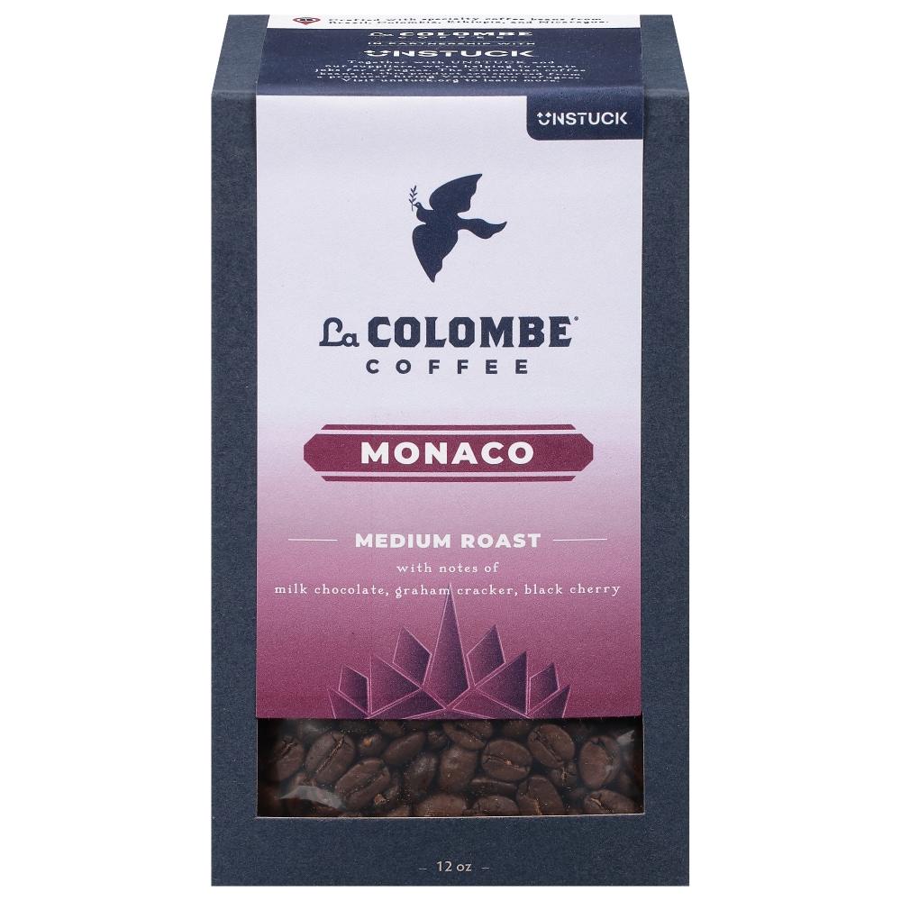 La Colombe Monaco Medium Roast Whole Bean Coffee, 12 Ounce -- 4 Per ...