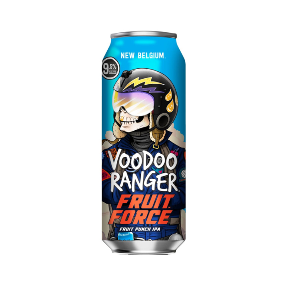 Voodoo Ranger Belgium Fruit Force Hazy Punch IPA Beer Single Can — UPC ...