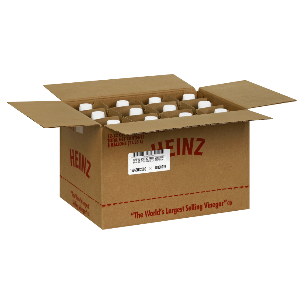 Heinz Apple Cider Vinegar 32 Fl Oz Bottle — UPC 13000008143 — Go-UPC