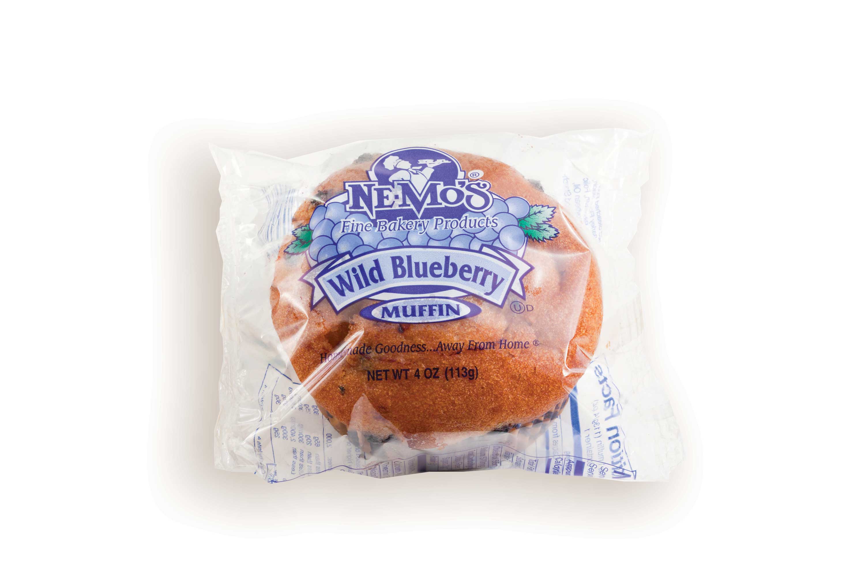 Ne-Mo's Wild Blueberry Muffin — UPC 76064020018 — Go-UPC