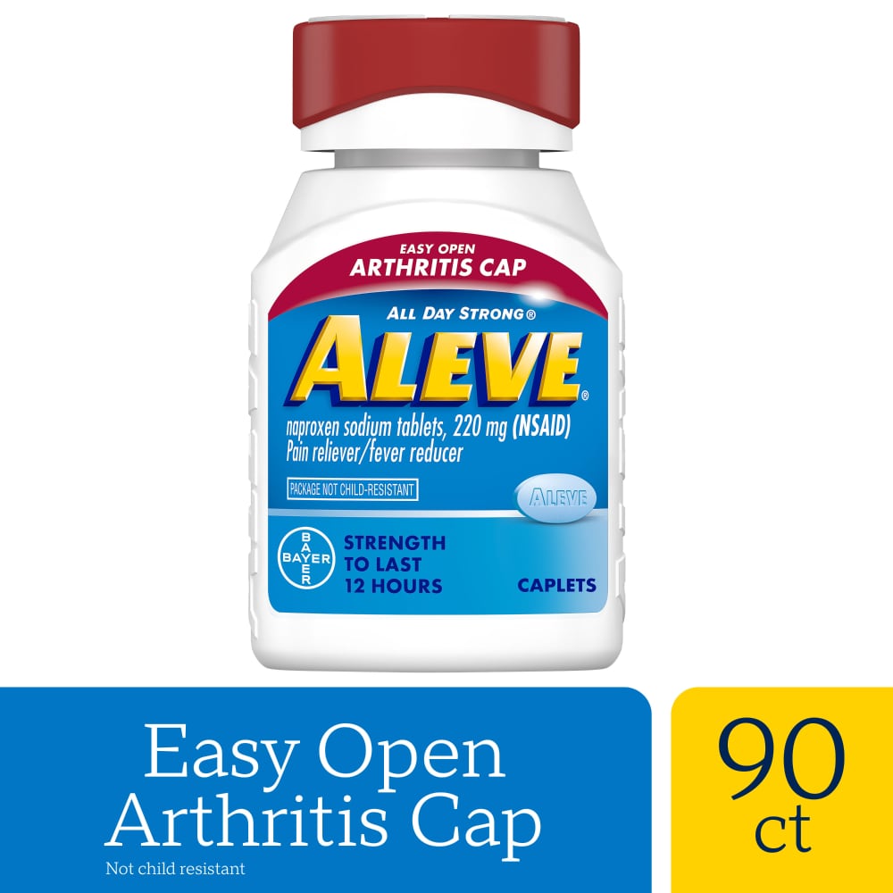 Aleve - Caplets - Arthiritis Cap - 90 Ct - RusselcoInc