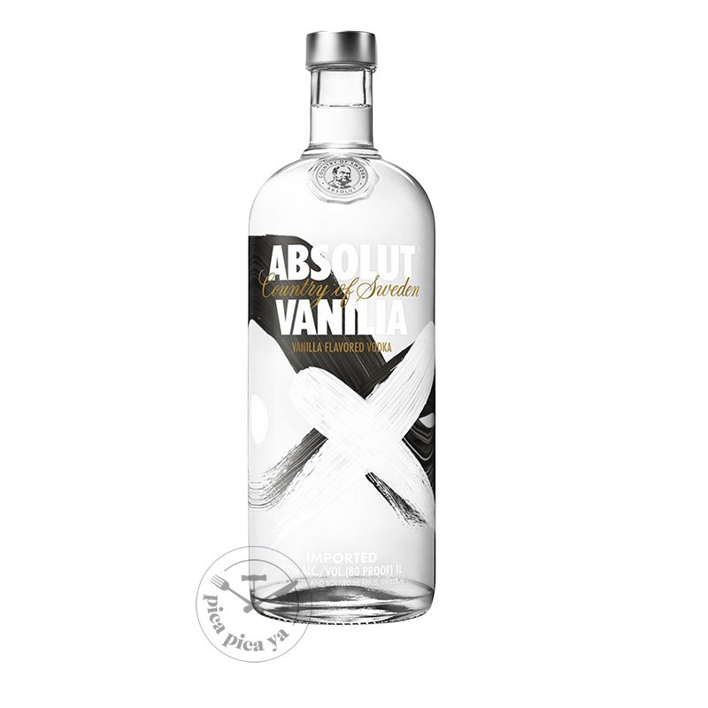 Absolut Vanilia Vanilla Flavored Vodka - 1 L Bottle — UPC 835229006409 ...