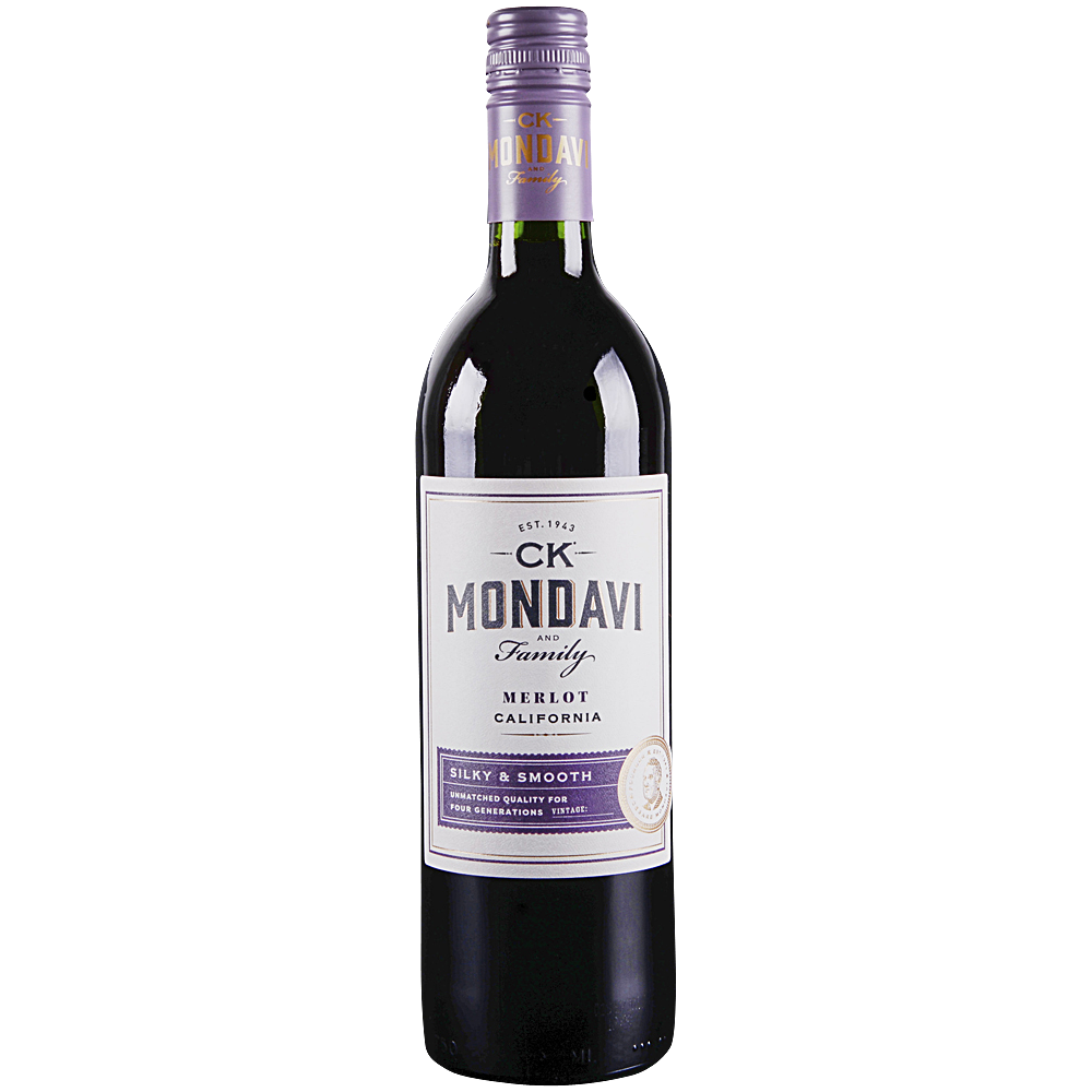 CK Mondavi and Family Merlot, California 750 Ml — UPC 86012500837 — Go-UPC
