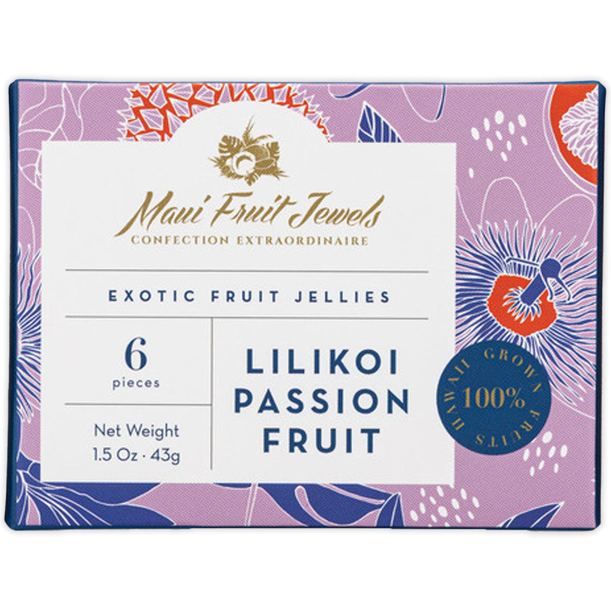Maui Fruit Jewels Exotic Jellies, Lilikoi, Passion — UPC 852330005183 ...