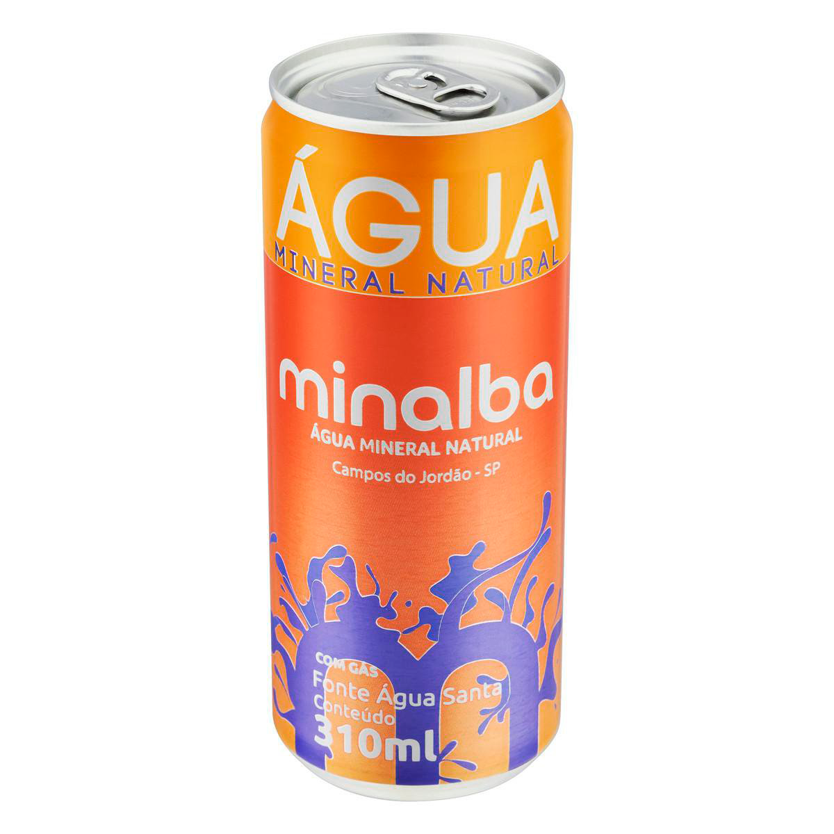 Minalba Agua Mineral Com Gas Lata 310ml — EAN 7896065890402 — Go-UPC