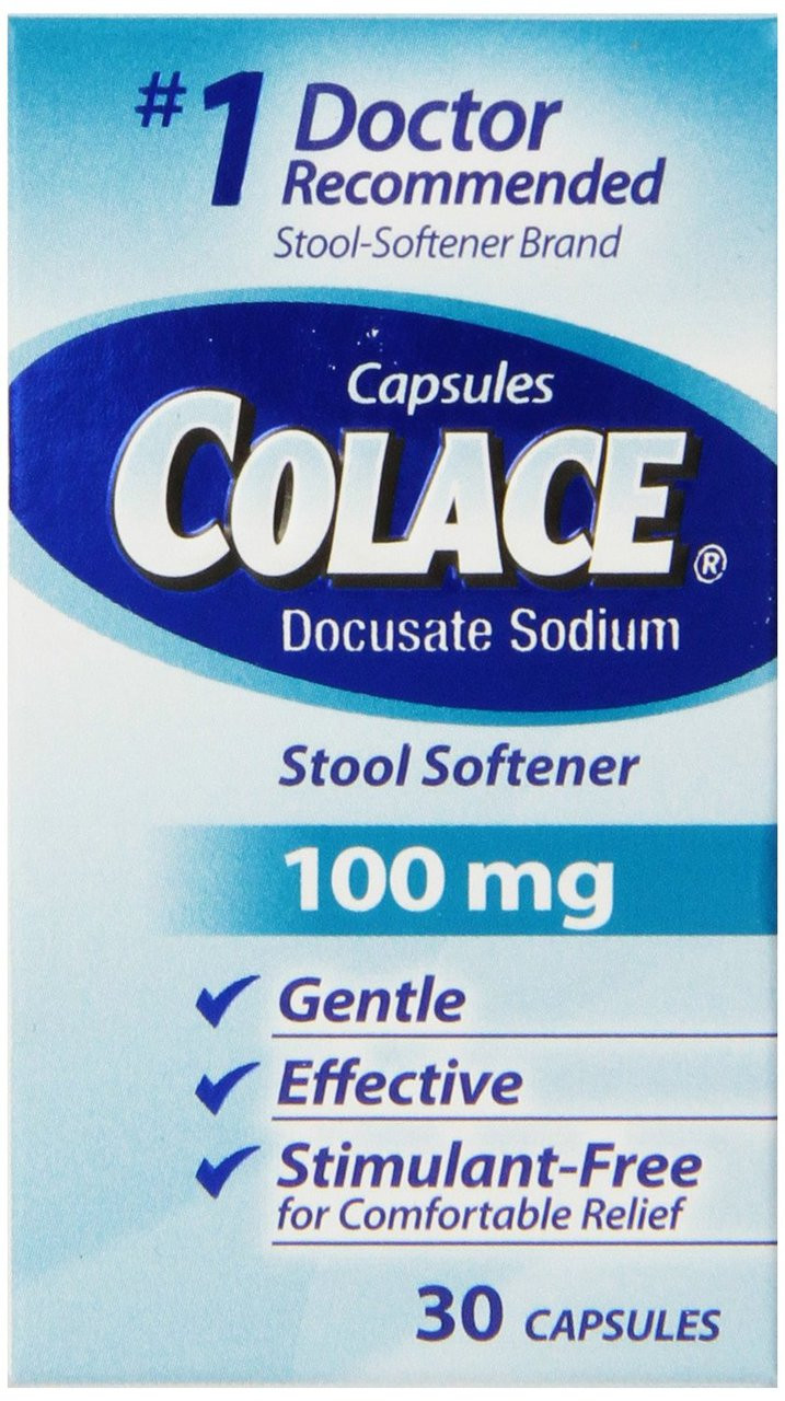 Colace - Clear 50 Mg - 28 Soft Gel - RusselcoInc