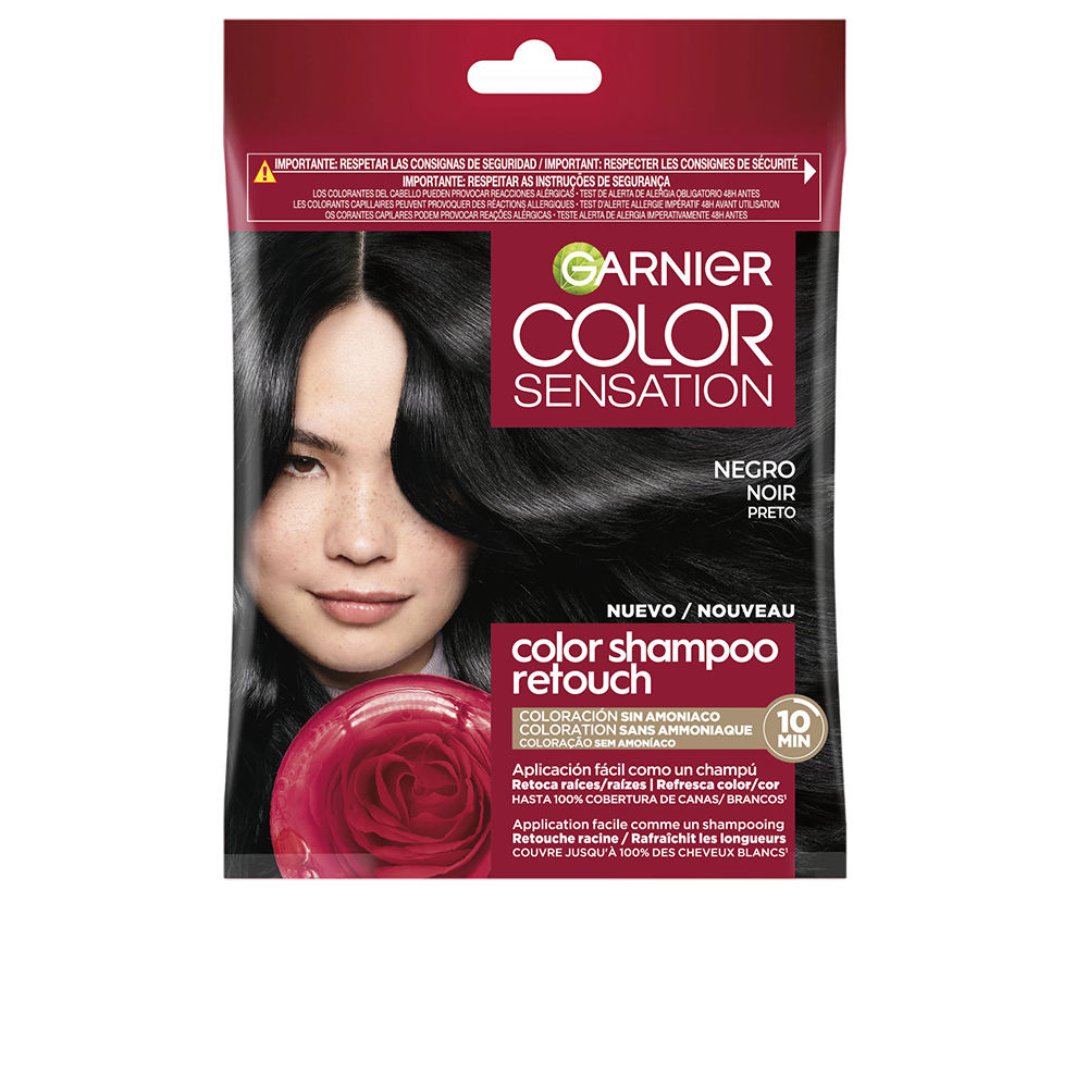 Garnier Color Shampoo Retouch Coloration Semi Permanente Noir EAN