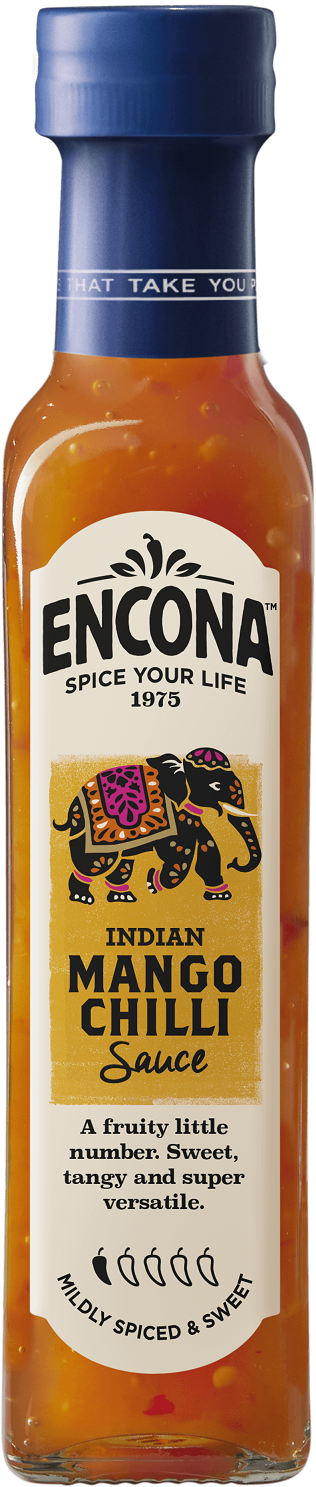 Encona Indian Sweet Mango Chilli Sauce 142ml — EAN 5012389900173 — Go-UPC