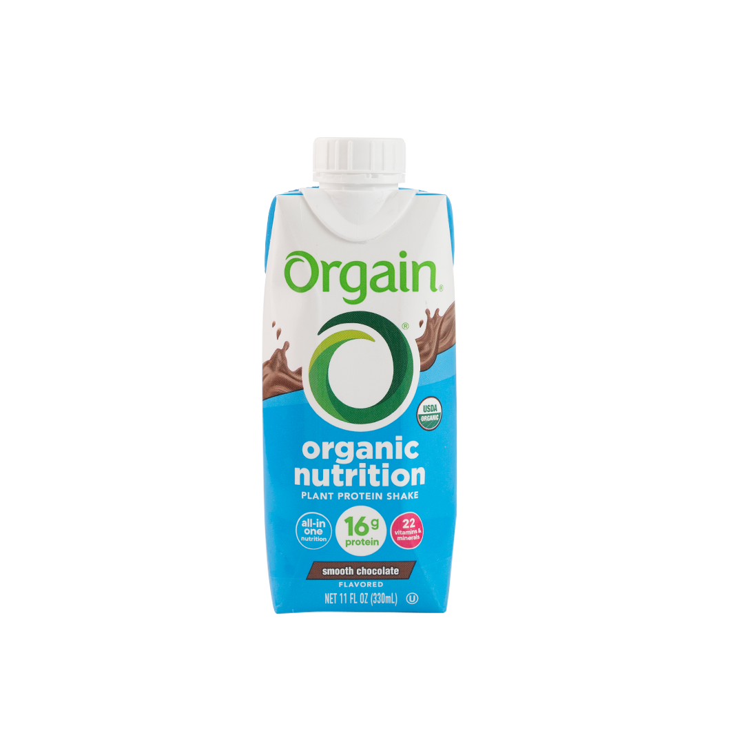 Orgain Organic Vegan Nutritional Shake Smooth Chocolate, 11 Oz — UPC ...