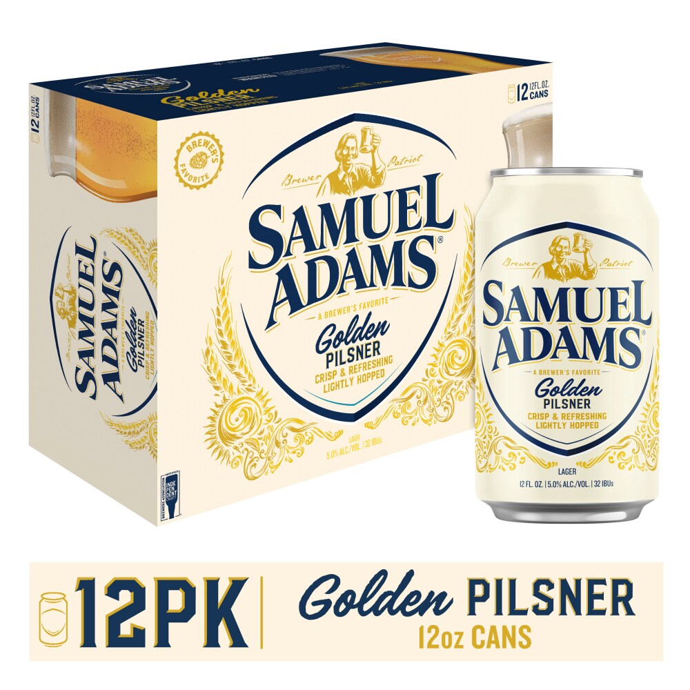 Samuel Adams Beer, Lager, Golden Pilsner — UPC 87692014942 — Go-UPC