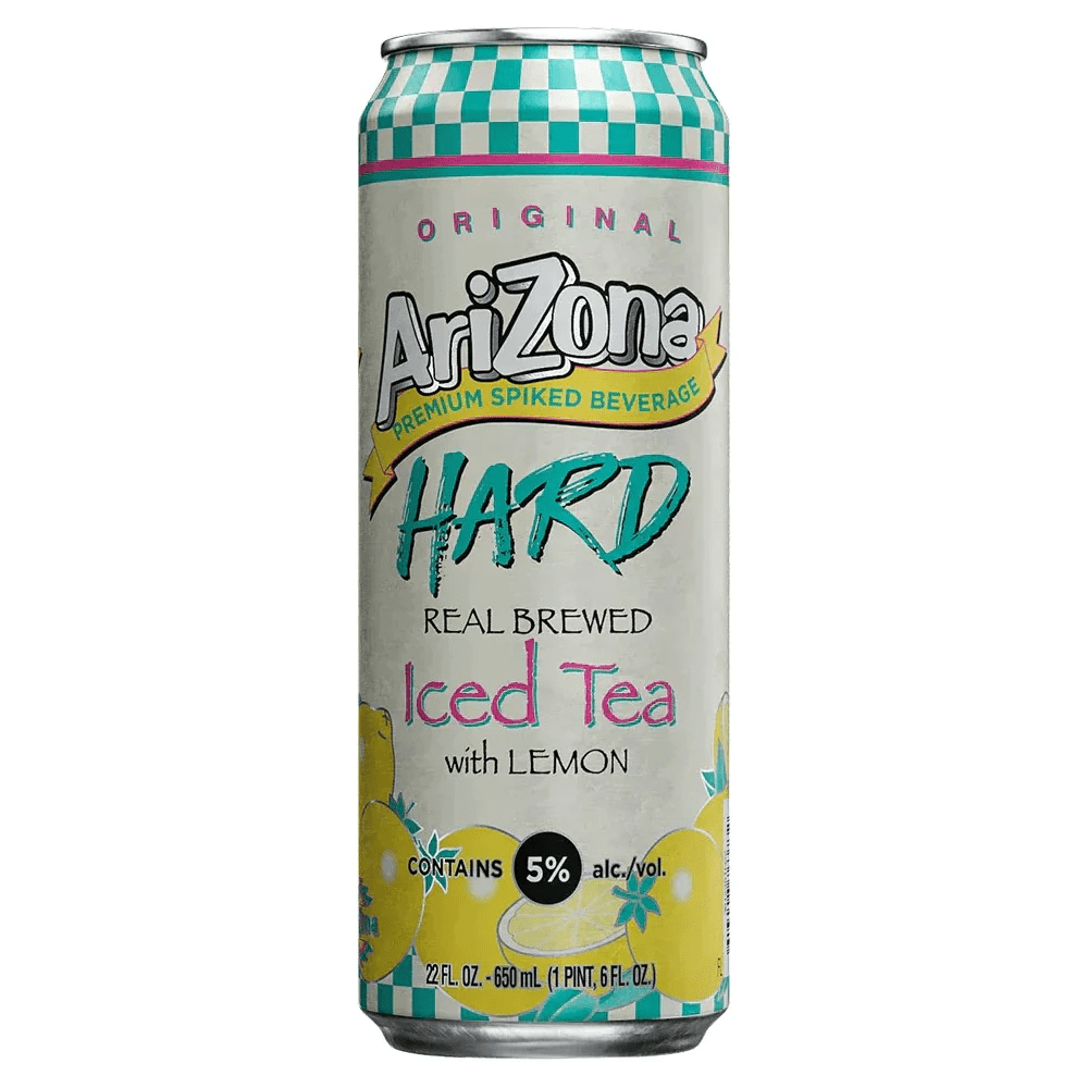 AriZona Hard Iced Tea W/ Lemon - 22 Fl Oz Single Can — UPC 613008763732 ...