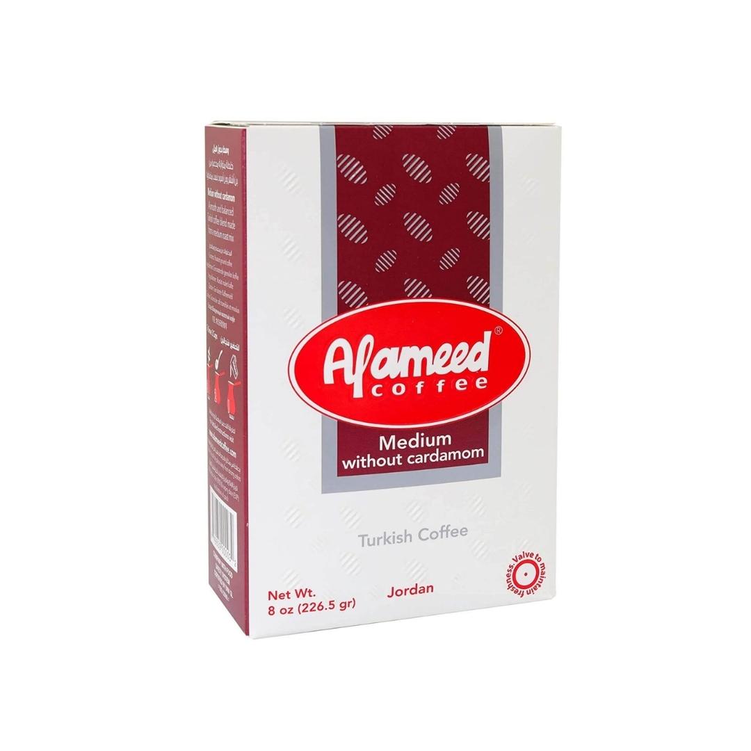 Al Ameed Coffee (Medium Roast Without Cardamom, Pack - 1) — UPC ...