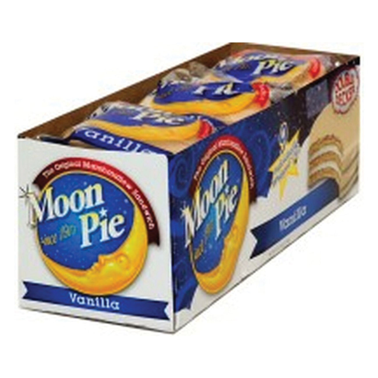 Moon Pie Vanilla Double Decker — GTIN-14 0072108010120 — Go-UPC