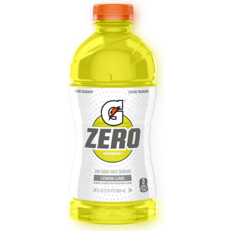 Gatorade Zero Sugar Lemon Lime Thirst Quencher 28 Fl Oz — UPC ...