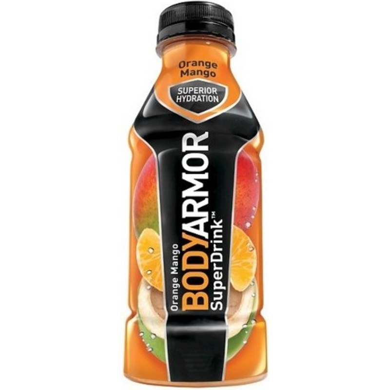 BodyArmor Orange Mango Electrolyte Sports Drink, 16 Fl Oz Bottle — UPC ...