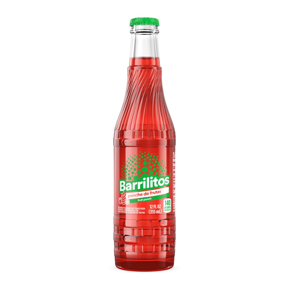 Barrilitos Fruit Punch Soda Glass Bottle — UPC 32239175631 — Go-UPC