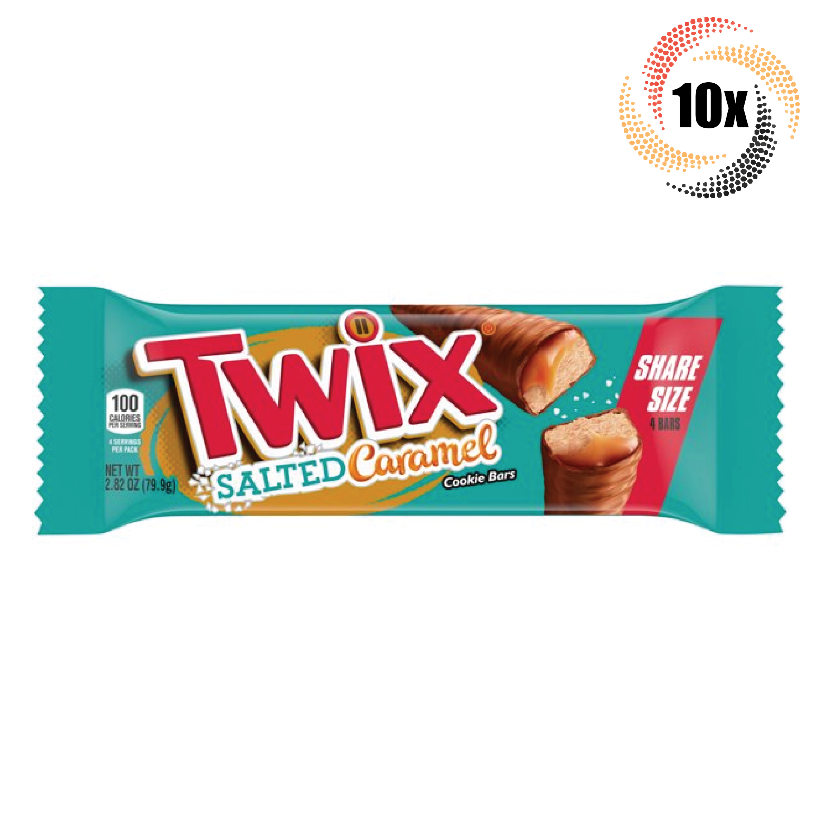 Twix Salted Caramel Chocolate Cookie Bars Share Size — UPC 40000574576 ...