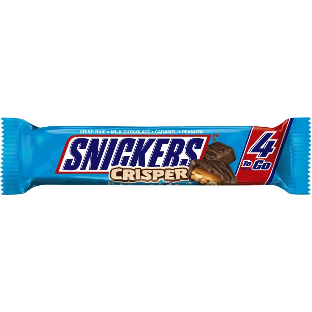Snickers Crisper Sharing Size Chocolate Candy Bars 2.83 Ounce Bar — UPC ...