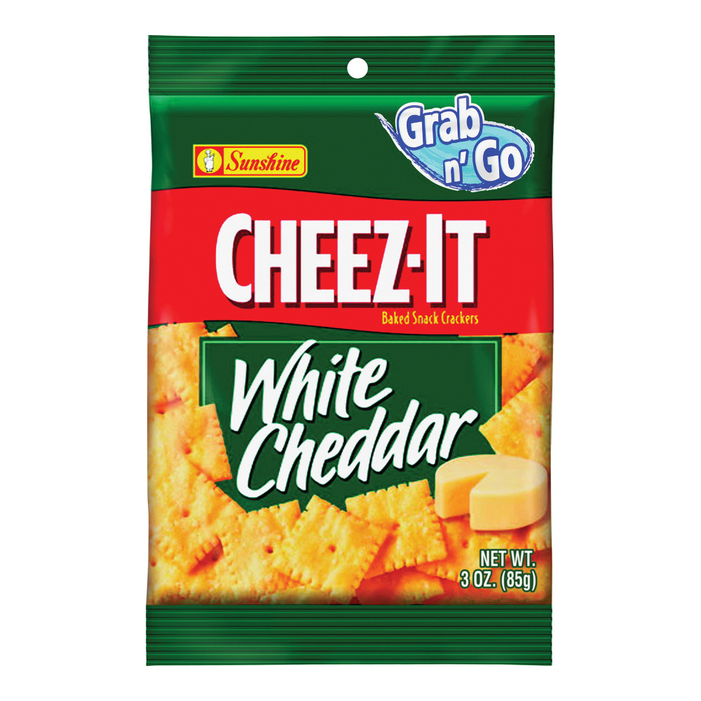 Cheez-It White Cheddar Baked Snack Cheese Crackers — UPC 24100315345 ...