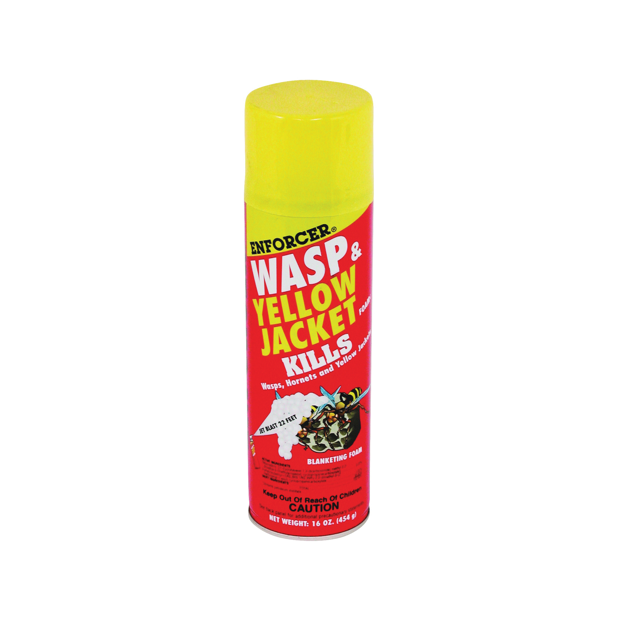 Enforcer Yellow Jacket And Wasp Foam Insecticide Spray, 16 Ounce Can ...