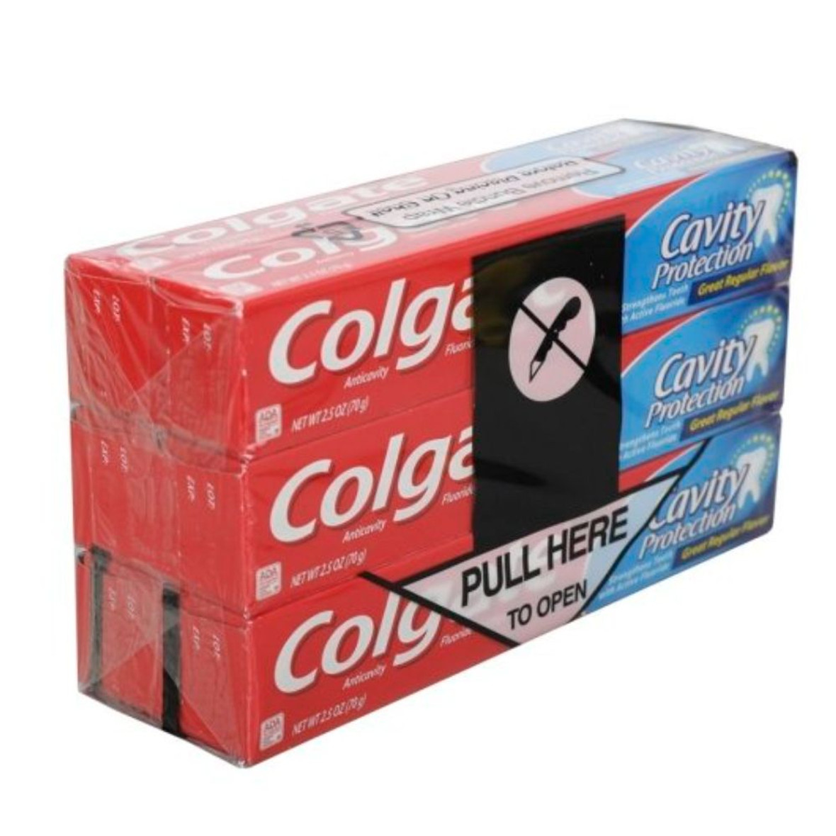 Colgate Cavity Protection Toothpaste, Anticavity Fluoride, Great ...