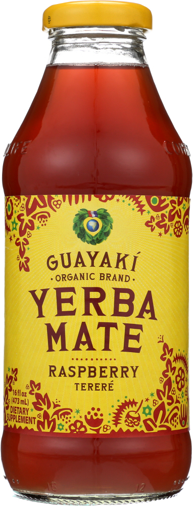 Guayaki Terere Organic Raspberry Yerba Mate 16 Fl Oz — UPC 632432911403 ...