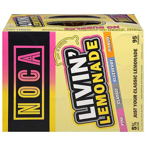 Noca Boozy Lemonade Variety — UPC 850024192126 — Go-UPC