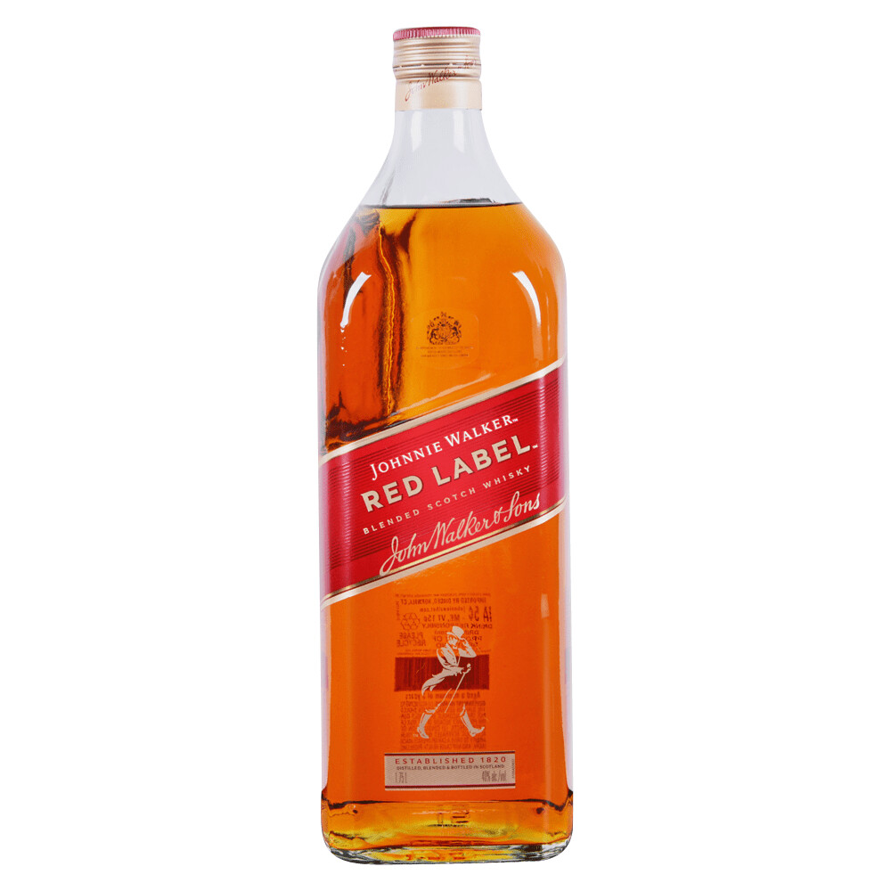 Johnnie Walker Red Label Blended Scotch Whisky — UPC 88076188549 — Go-UPC