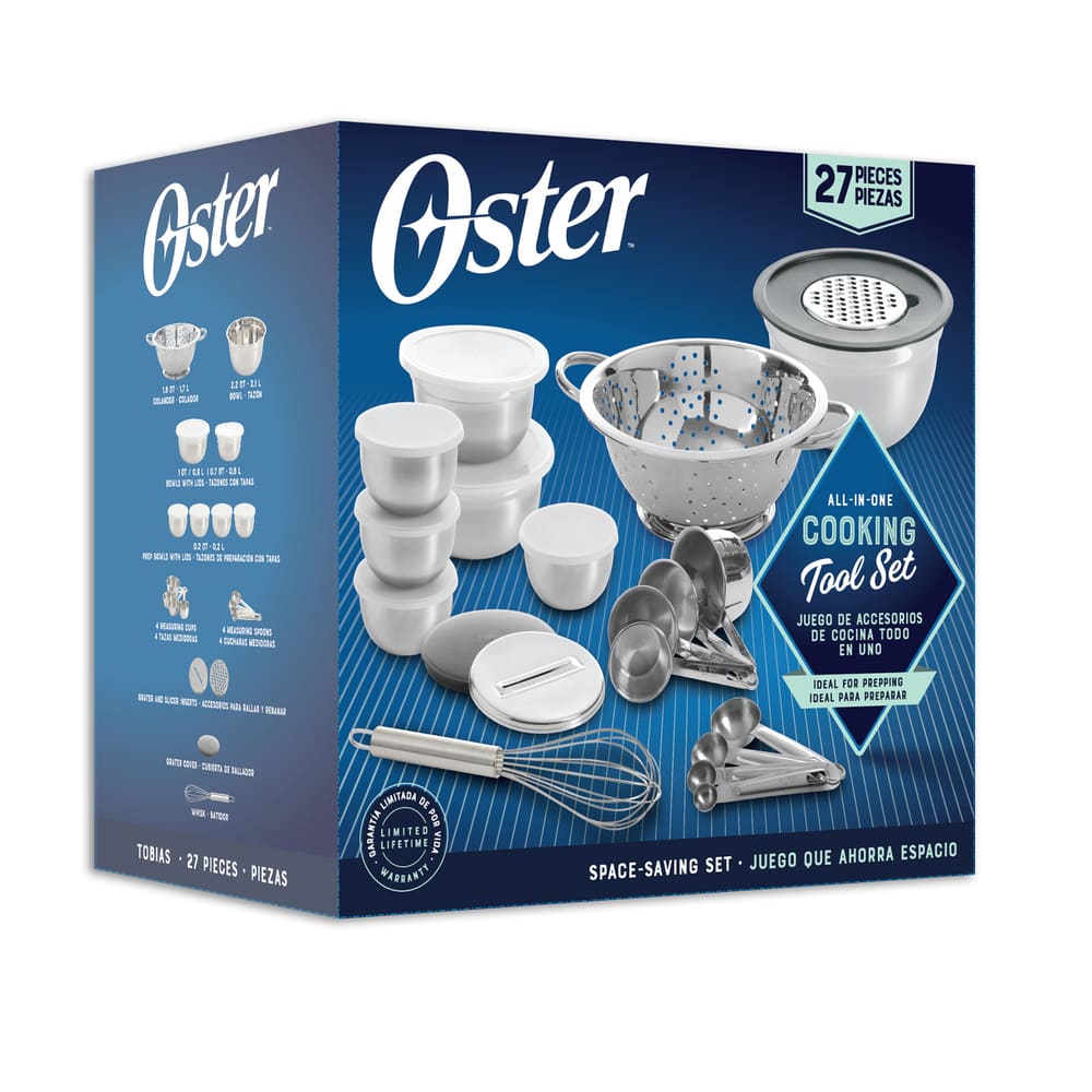 Oster Tobias All-In-One Cooking Tool Set - Ideal For Prepping — UPC ...