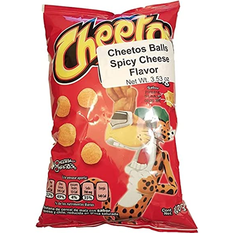 Sabritas Cheetos Poffs 100g — EAN 7501011130944 — Go-UPC
