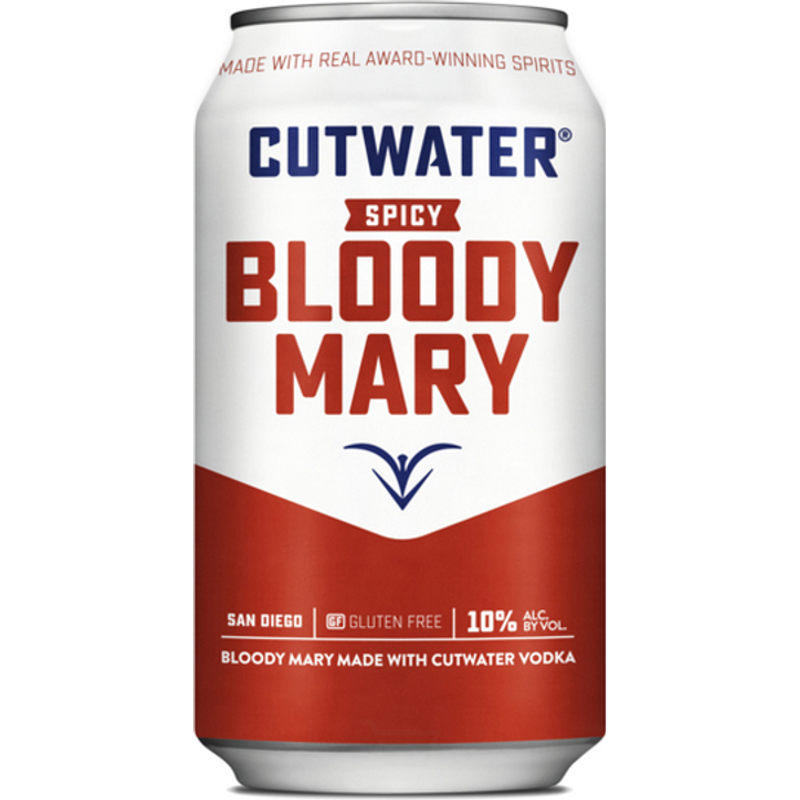 Cutwater Spirits Fugu Vodka Spicy Bloody Mary 12 Oz. Can — UPC ...