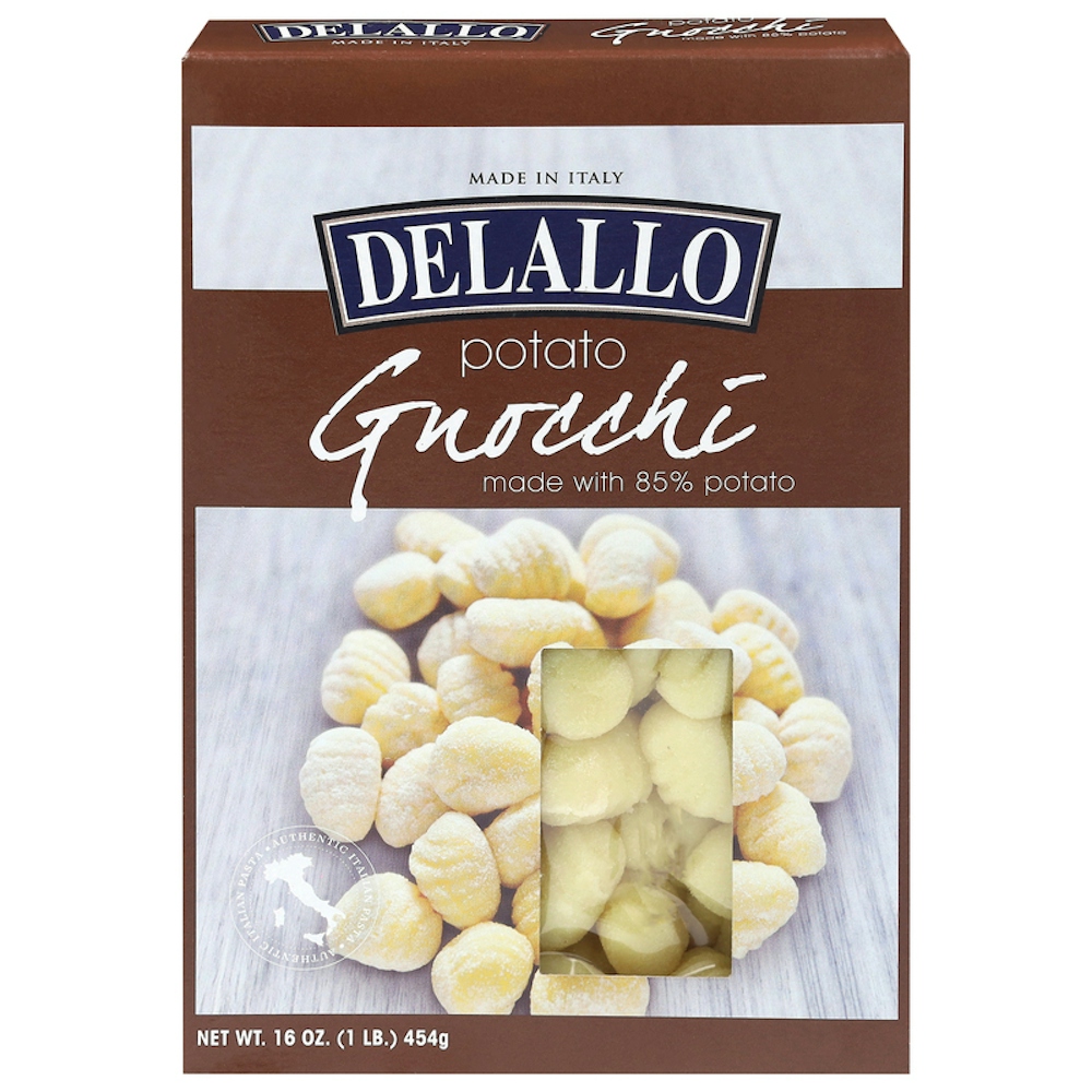 Delallo Potato Gnocchi - Case Of 12 - 1 Lb — UPC 72368510972 — Go-UPC