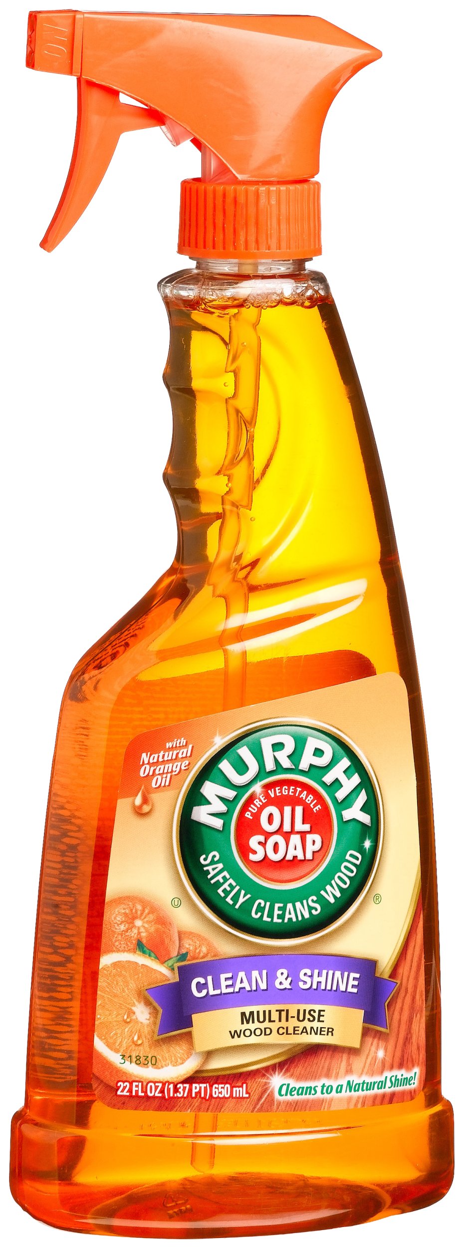 Murphy Oil Soap Wood Cleaner, Spray Orange - 22 Fl Oz — UPC 70481010300 ...
