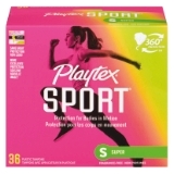 Playtex Sport, Tampons, Plastic Applicator, Super — UPC 78300099239 ...