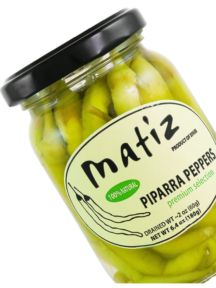 Matiz Piparra Peppers 180g — GTIN-14 0832924005751 — Go-UPC