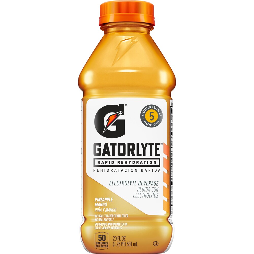 Gatorlyte Gatorade Pineapple Mango Electrolyte Beverage — GTIN-14 ...