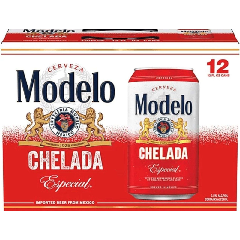 Modelo Chelada 12pk — UPC 3354400188 — Go-UPC