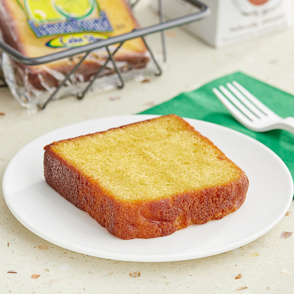 Ne-Mo's Bakery Lemon Cake Slice, 4 Ounce -- 12 Per Case — UPC ...