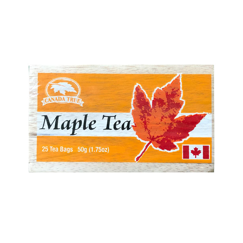 Canada True Maple Tea 25 Bags Wooden Box — UPC 771098006433 — Go-UPC