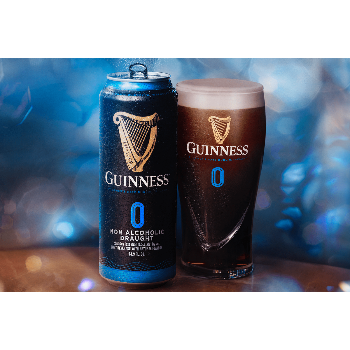 Guinness Zero Non-Alcoholic Draught – 14.9 Oz Can — UPC 83820125306 ...