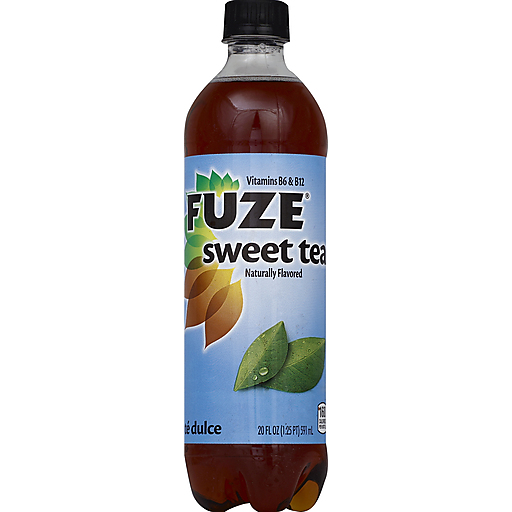 Fuze Iced Tea Sweet With Vitamins B6 And B12, 20 Fl Oz — UPC ...