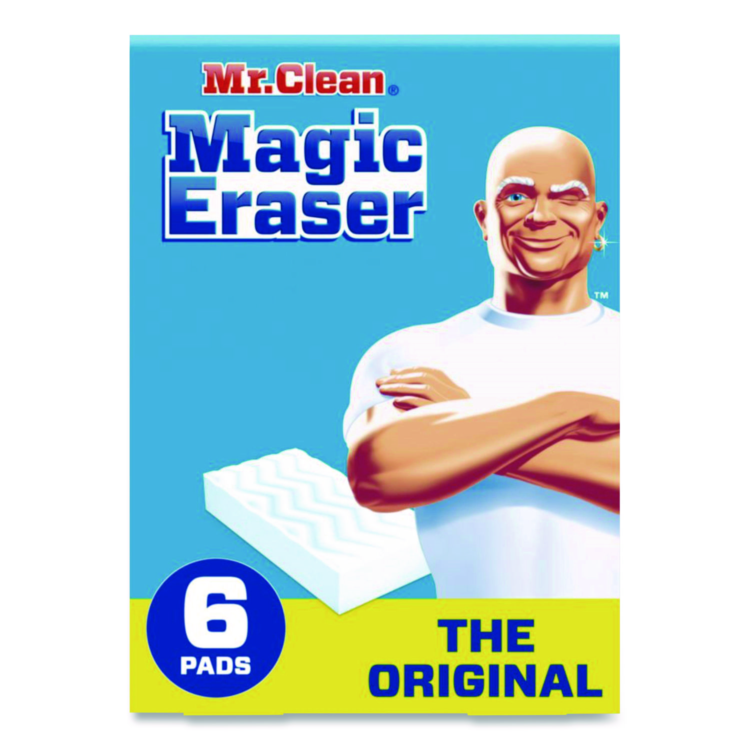 Mr. Clean Cleaning Pads, Household, Magic Eraser, Original — UPC ...