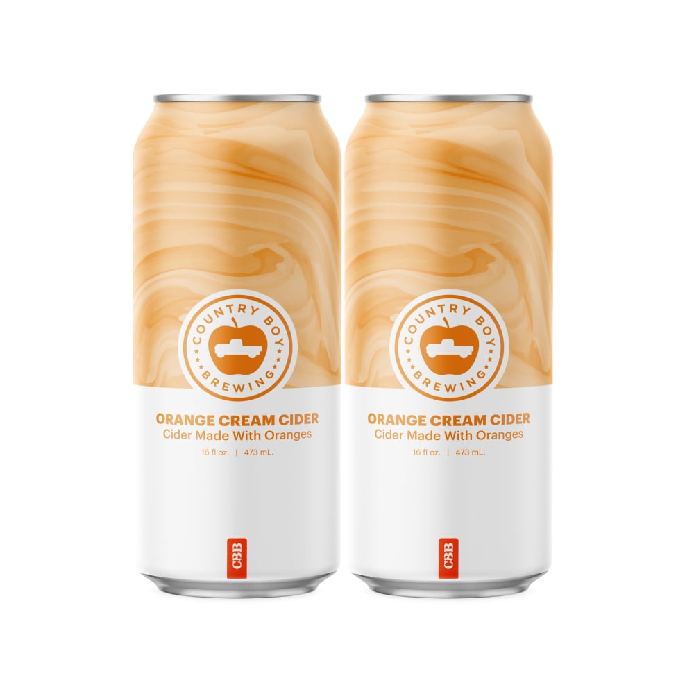 Country Boy Brewing Orange Cream Cider — UPC 855787005768 — Go-UPC