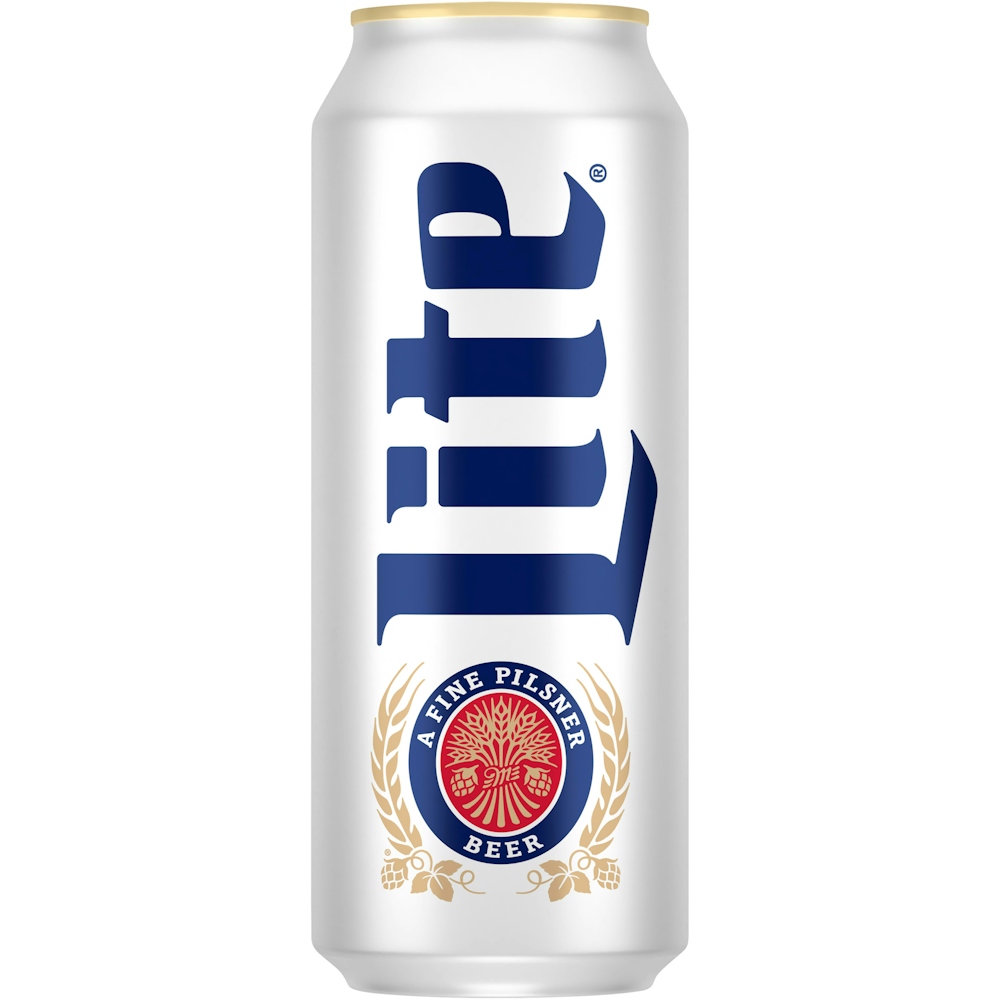 Miller Lite American Light Lager Beer Single Can — UPC 34100003555 — Go-UPC