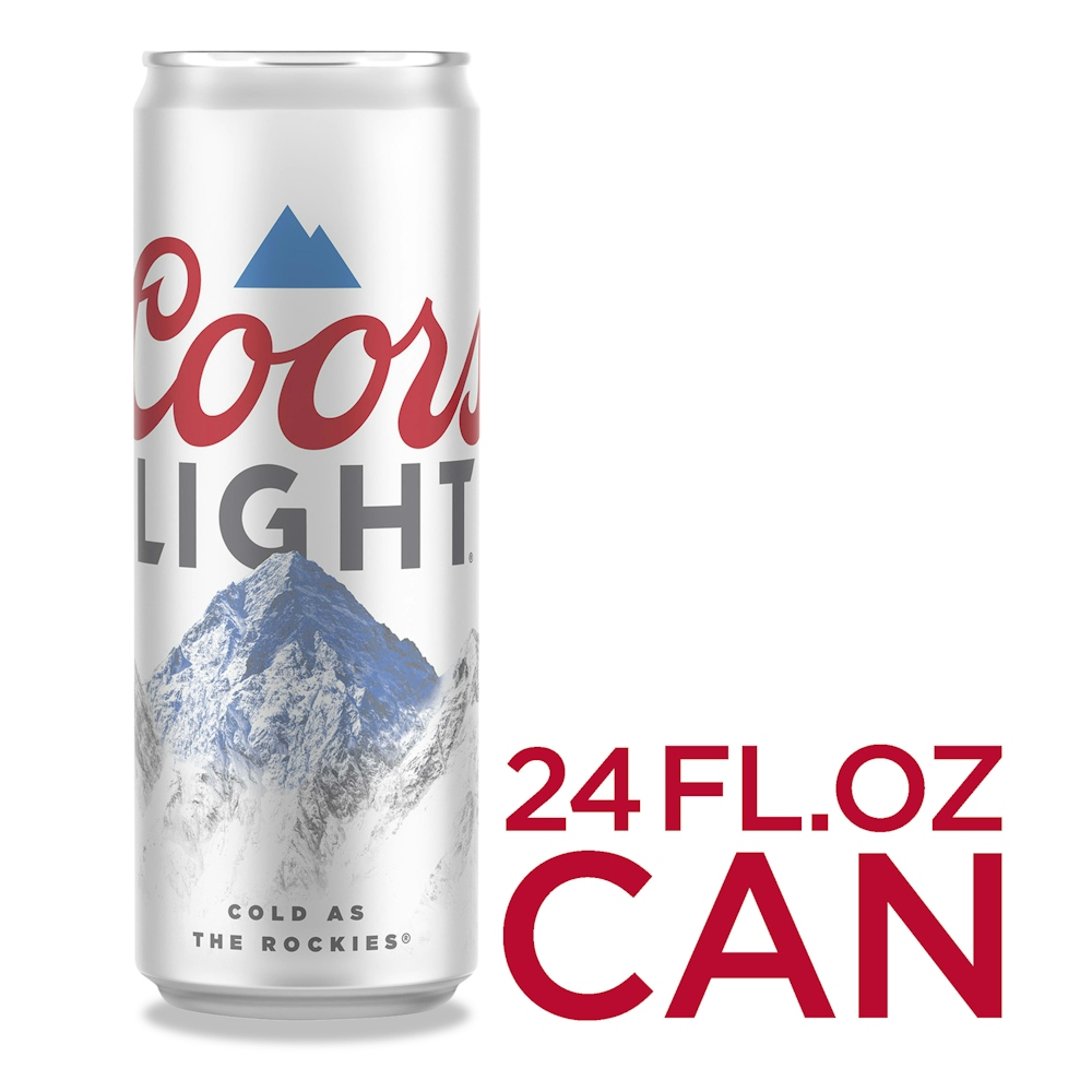 Coors Light Beer - 24 Fl Oz Can — UPC 71990300654 — Go-UPC