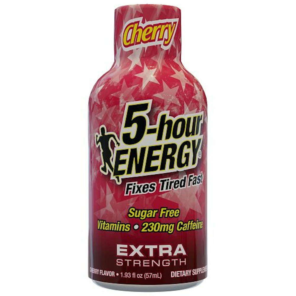 5-Hour Energy Shot, Extra Strength, Cherry — UPC 719410783006 — Go-UPC