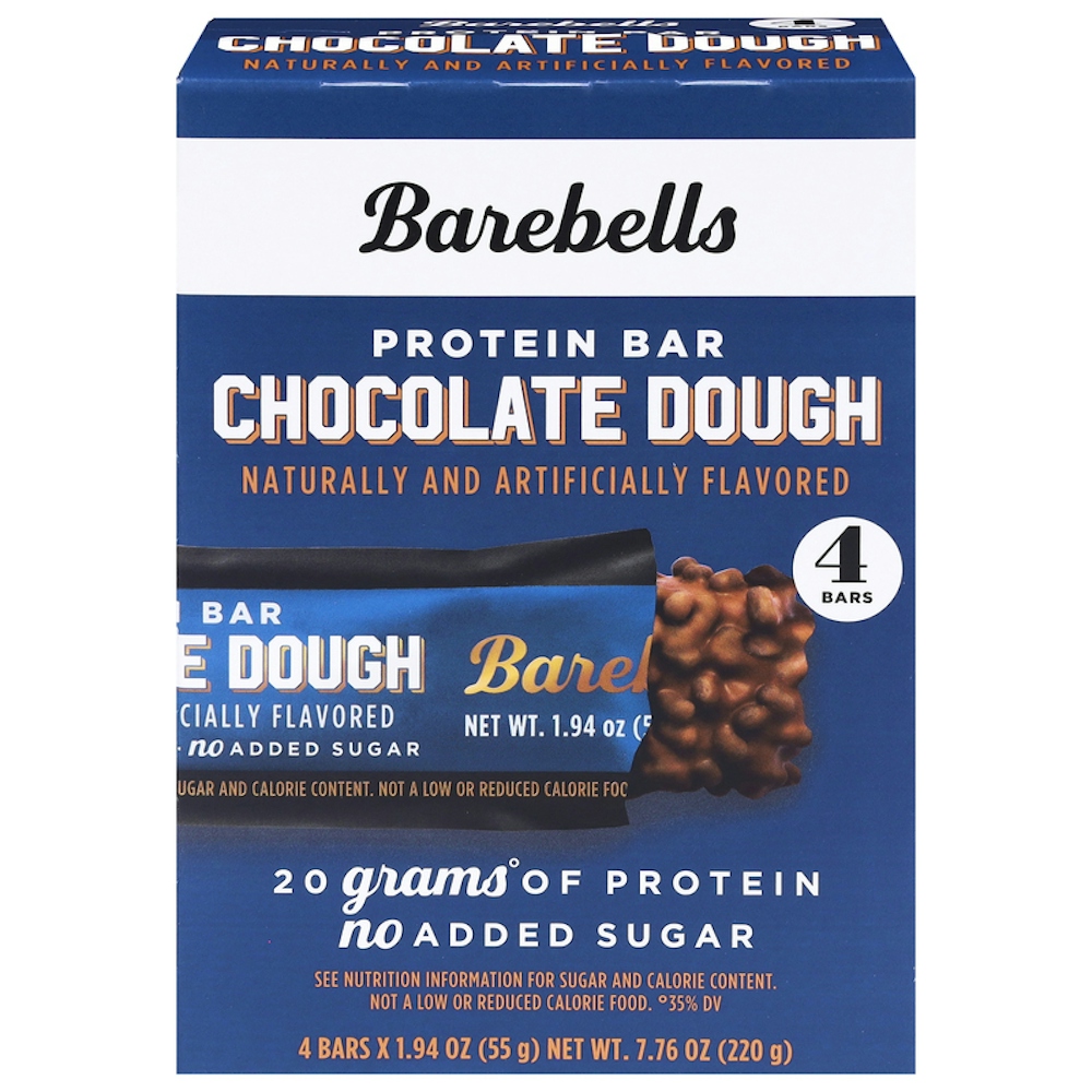 Barebells Protein Bar, Chocolate Dough — UPC 850000429628 — Go-UPC
