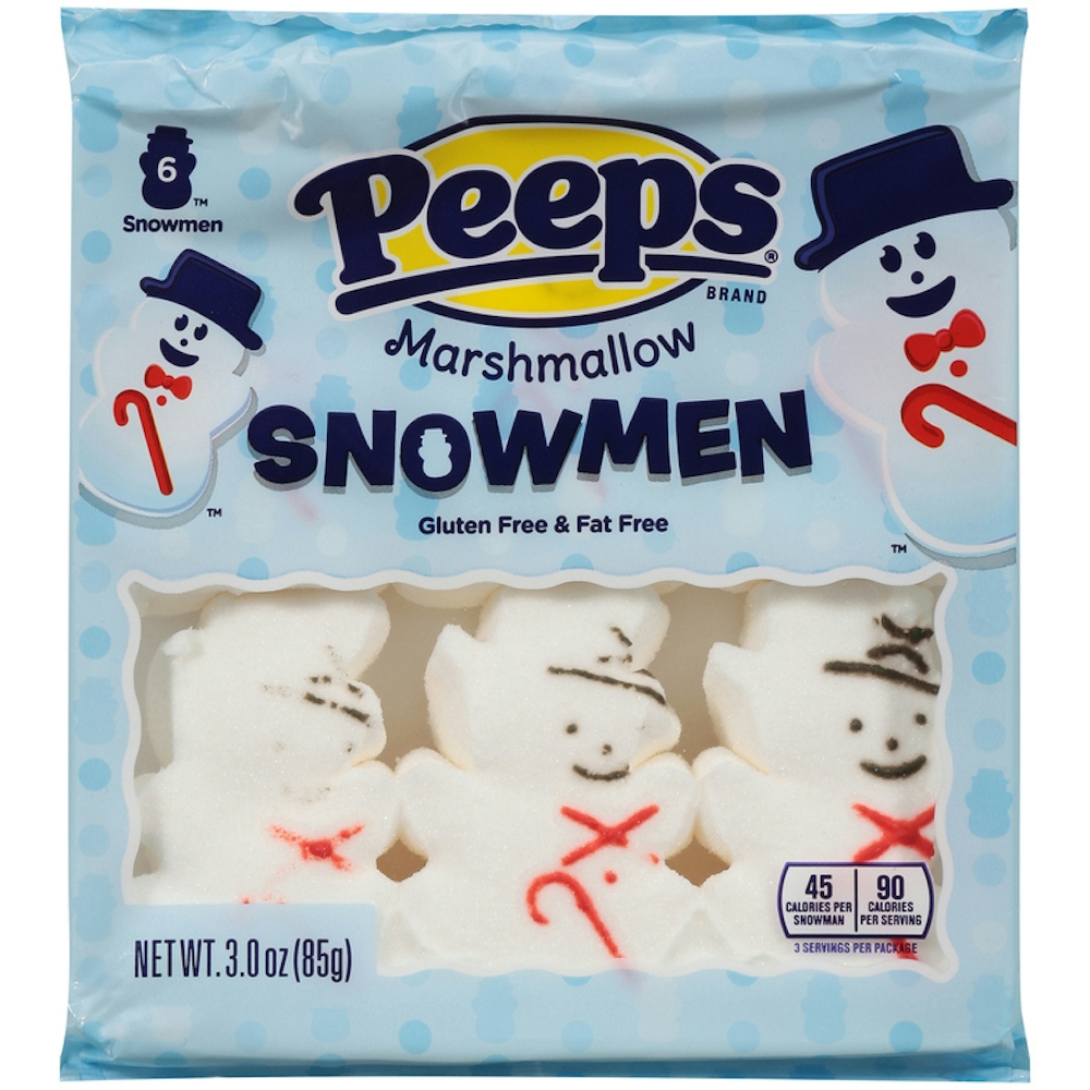 Peeps Marshmallow, Snowmen — UPC 70970576065 — Go-UPC