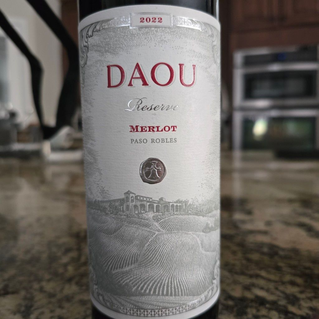 2022 Daou Vineyards Merlot Reserve — UPC 850050644088 — Go-UPC